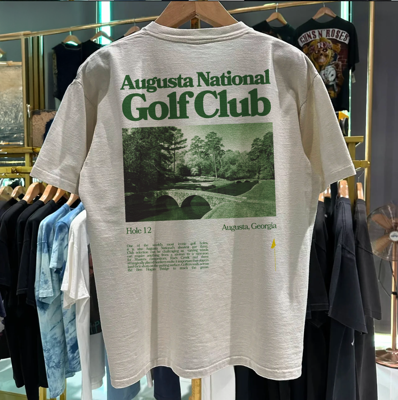 The Masters shirt, Golf, Augusta National Golf Club tee – Sandgrain Studio