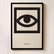Eyes Open Poster - abstract art wall- Swiss Modernism – Sandgrain Studio