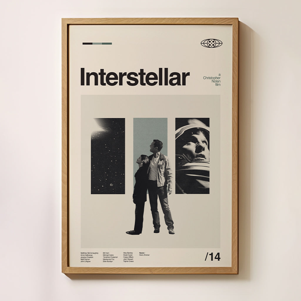 Midcentury Modern Poster – Sandgrain Studio
