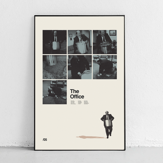 The Office - Kevin chili midcentury modern sand grain studio ...