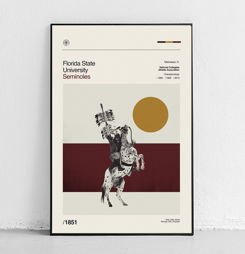 Florida State University - Seminoles FSU – Sandgrain Studio