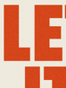 Let It Be - Beatles- Midcentury Modern Home decor - – Sandgrain Studio