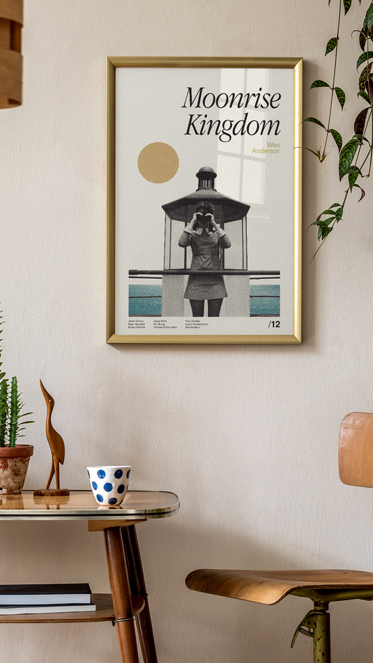 Moonrise Kingdom Midcentury Modern Poster – Sandgrain Studio