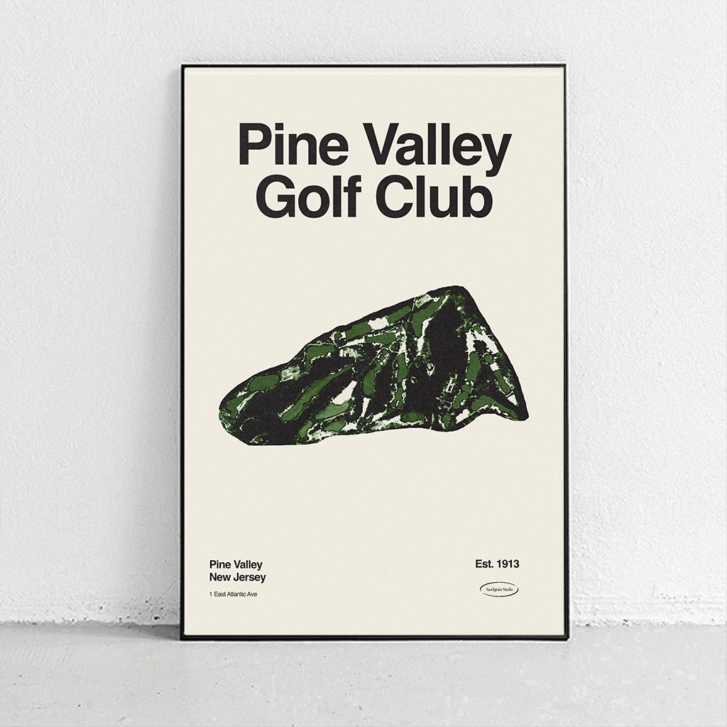 Pine Valley Golf Club – Sandgrain Studio